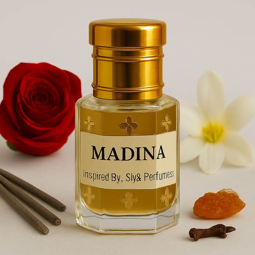 12ml Madina Pure Undiluted Perfume Oil / Attar Roll On – Siya Perfumes